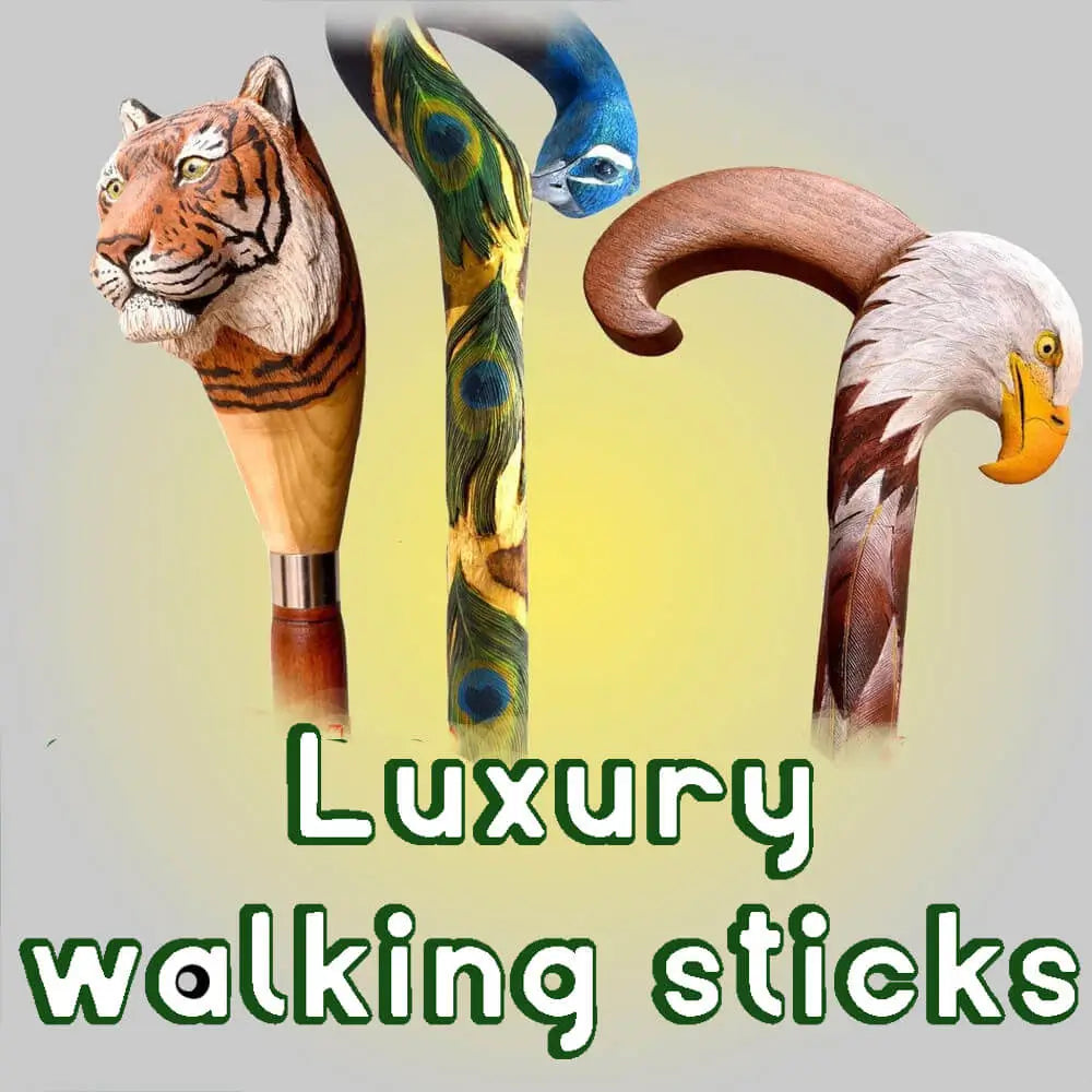 Luxury walking sticks